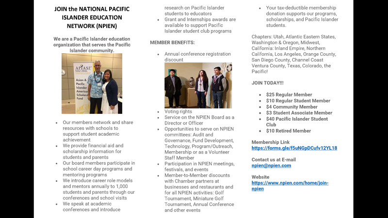 Home - NPIEN | National Pacific Islander Education Network